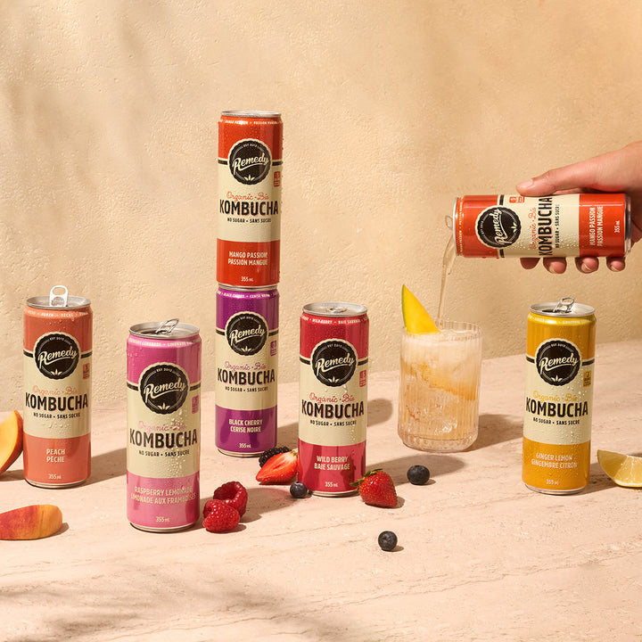 Kombucha – Remedy Drinks | No Sugar and Live Cultured